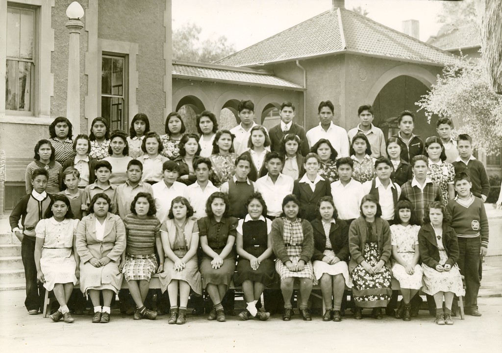 Seventh grade class portrait — Calisphere