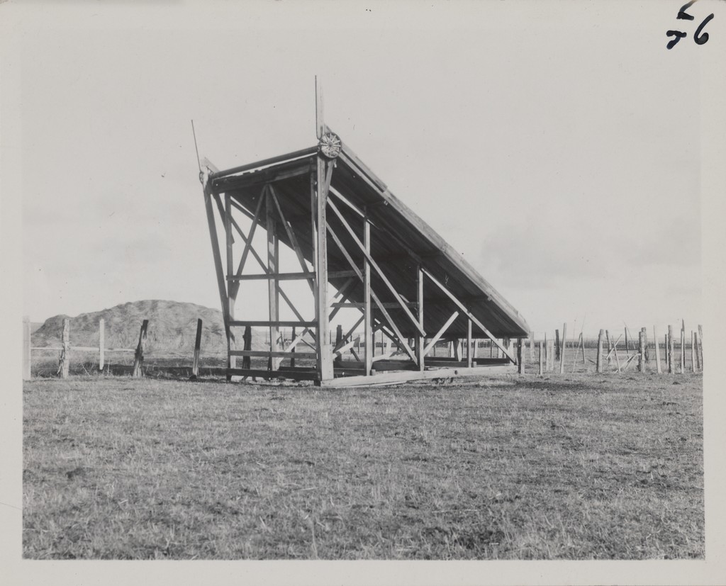 [Large ramp in field] — Calisphere