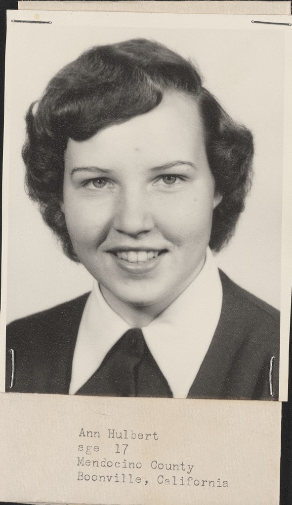 Ann Hulbert, age 17 — Calisphere