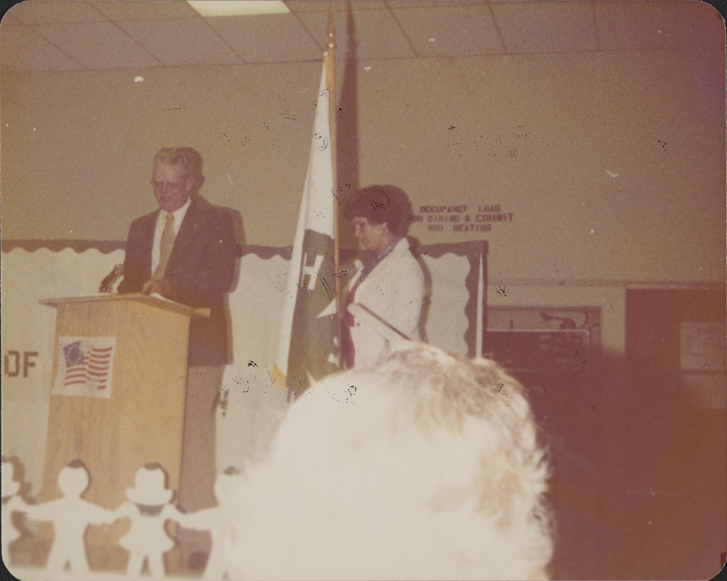 Achievement night - council presidents Angus Bullis and Mary Ann Neal ...