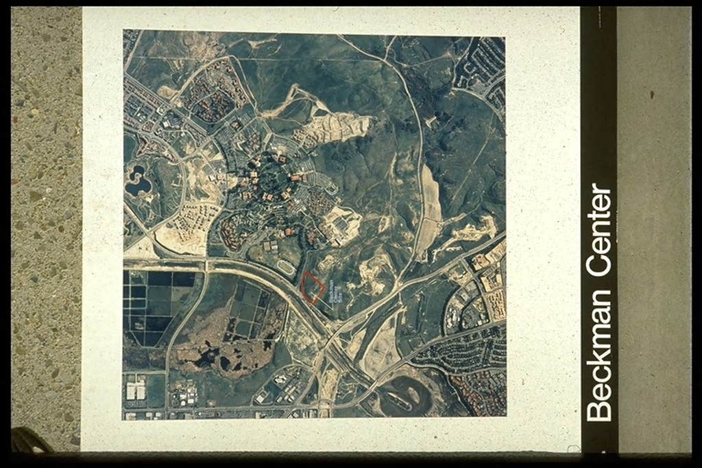 Aerial view of the University of California, Irvine — Calisphere