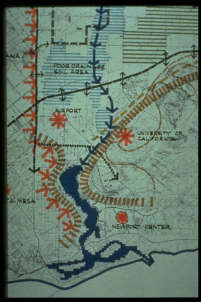 Map from the Irvine General Plan, undated — Calisphere