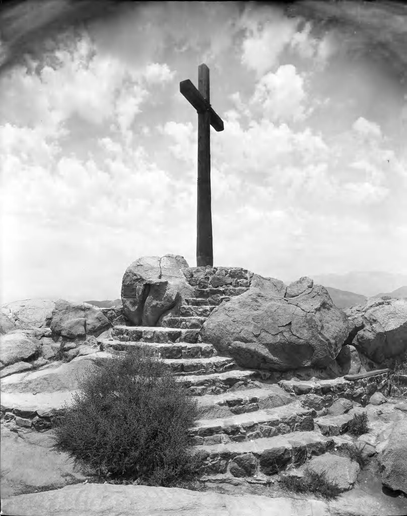 Cross on Mount Rubidoux — Calisphere